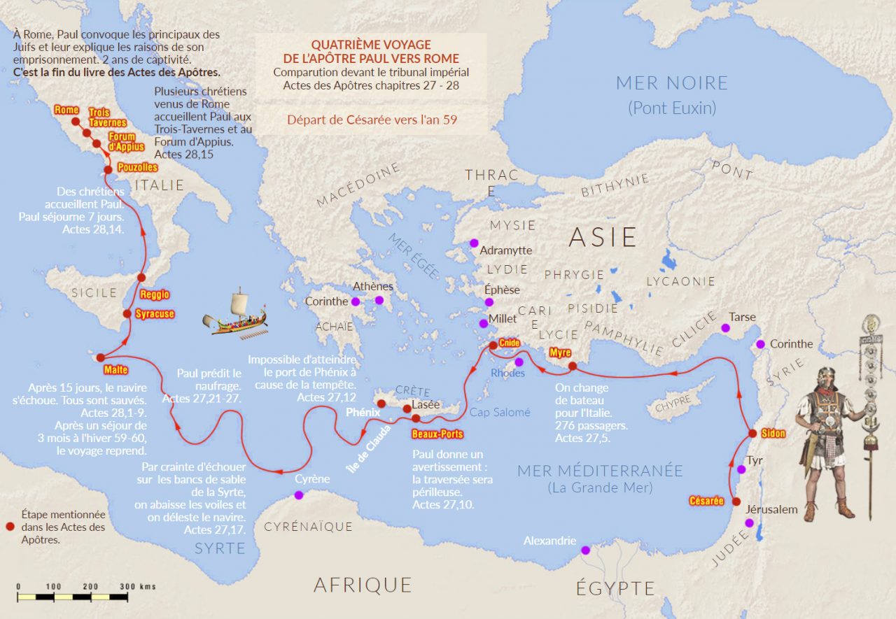 Le 4e voyage de Paul • Bible, Histoire & Archéologie