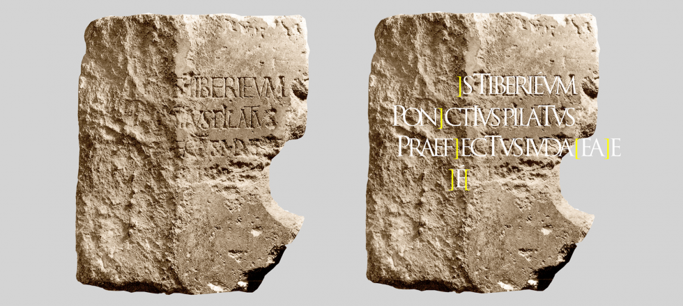 Pontius Pilate, the inscription - Bible, History & Archaeology ...