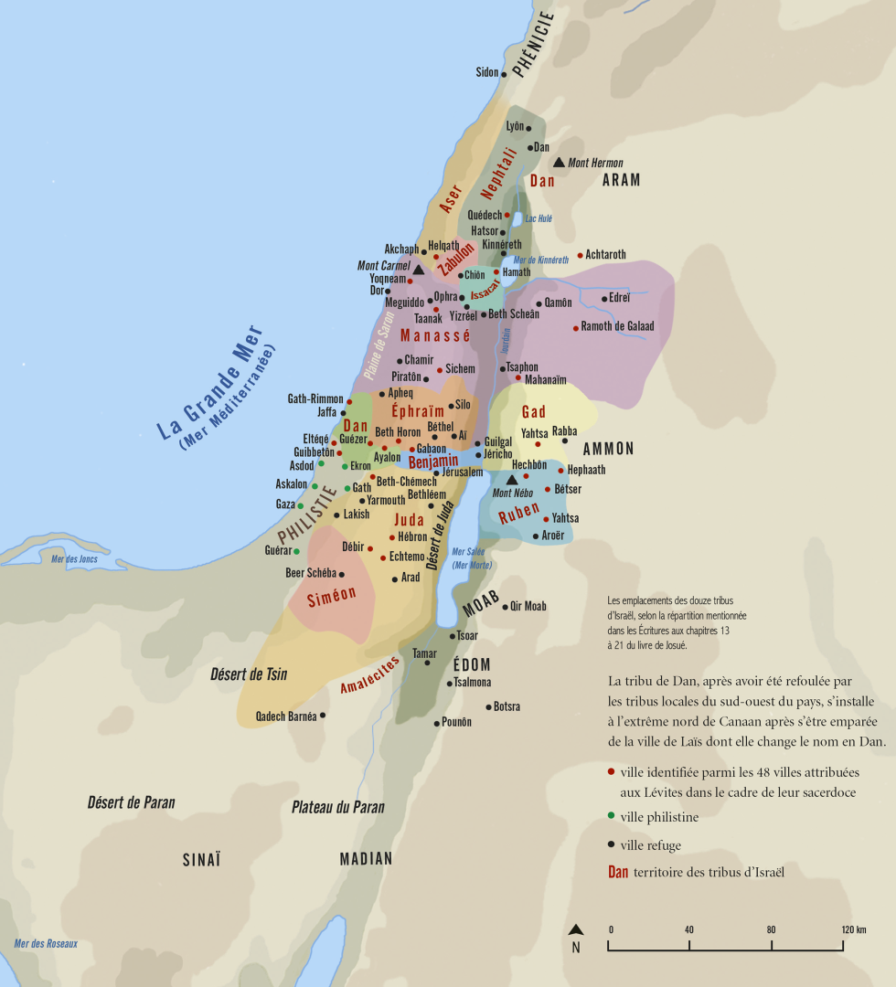 The Twelve Tribes of Israel - Bible, History & Archaeology : Archeobiblion
